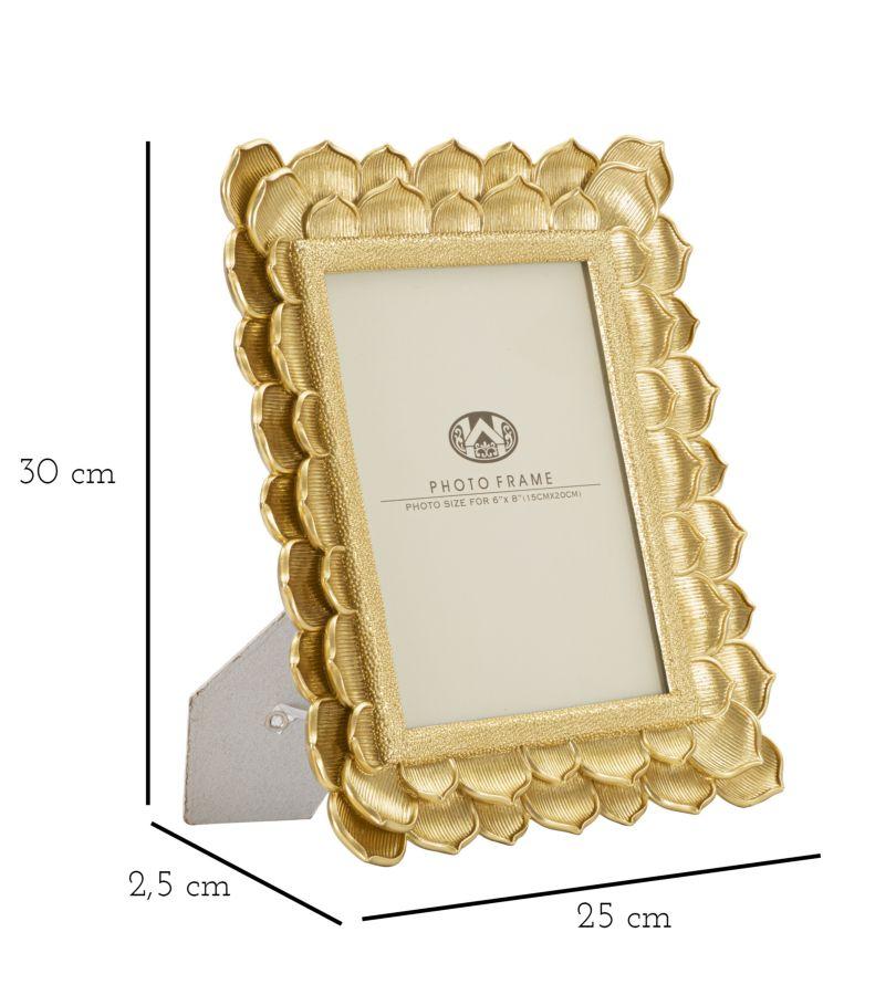 ΚΟΡΝΙΖΑ POLYRESIN ΧΡΥΣΟ ΧΡΩΜΑ ΕΞΩΤΕΡΙΚΟ 25X2,5X30ΕΚ ΕΣΩΤΕΡΙΚΟ 15Χ20ΕΚ ...