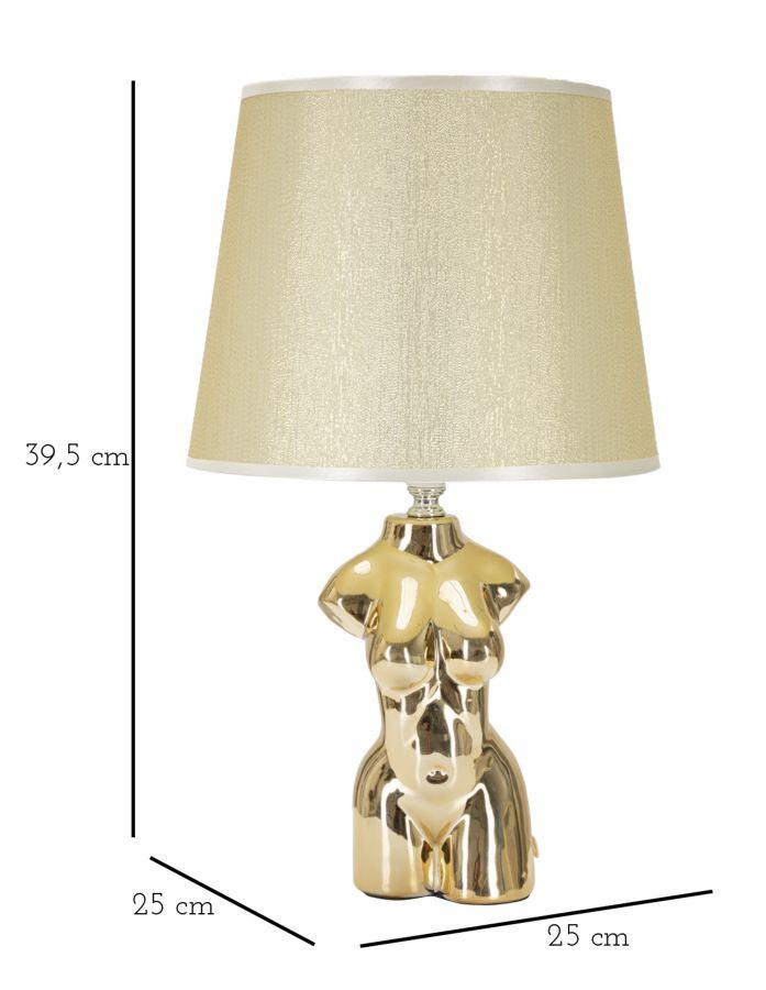 ΦΩΤΙΣΤΙΚΟ ΕΠΙΤΡΑΠΕΖΙΟ ΠΟΡΣΕΛΑΝΗΣ ΧΡΥΣΟ ΧΡΩΜΑ ΓΥΜΝΟ ΓΥΝΑΙΚΕΙΟ ΣΩΜΑ 25X39 ...