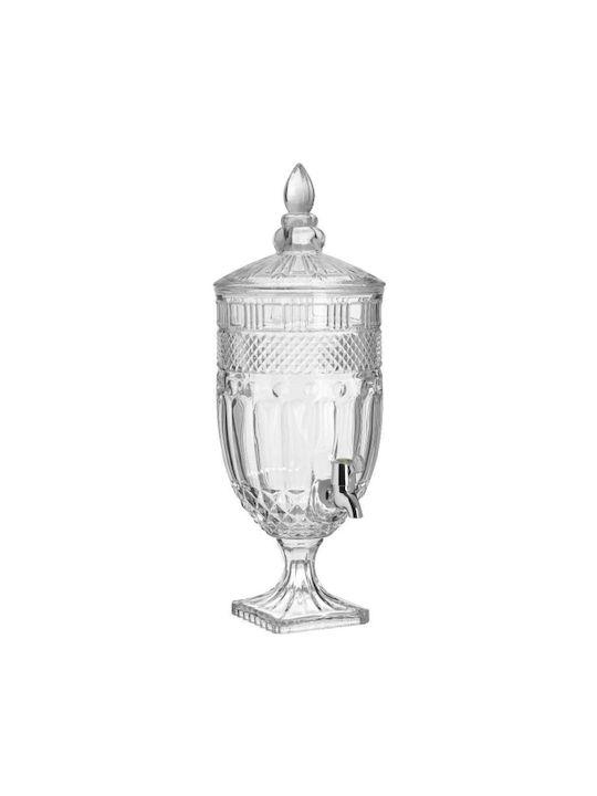 ΔΟΧΕΙΟ ΓΥΑΛΙΝΟ ΚΟΛΩΝΑΤΟ ΜΕ ΒΡΥΣΑΚΙ PILLAR 5lt 18.5cm x 50.5cm | Crystal